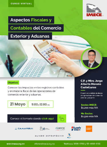 Aspectos Fiscales y Contables del Comercio Exterior y Aduanas